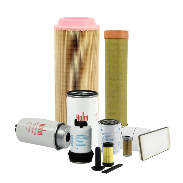 JCB JS130 T4 Excavator (06/2013>) 1000Hr Filter Kit | Holm