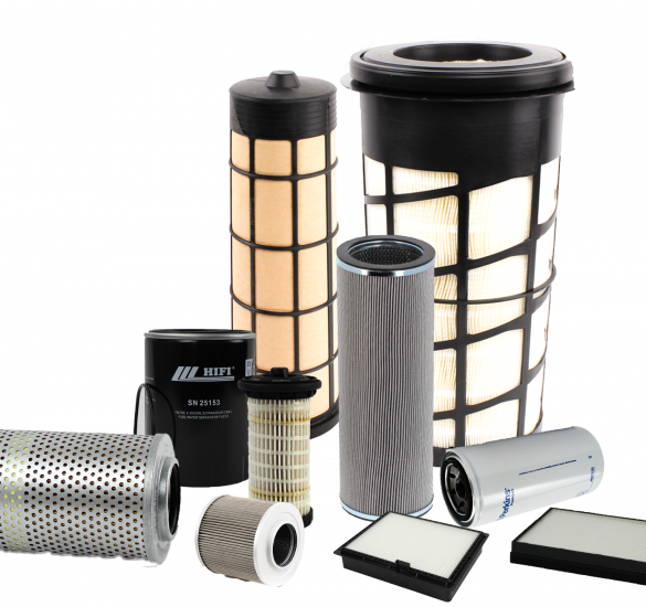 Doosan DX140LCR-5 Excavator 1000Hr Filter Kit | Holm