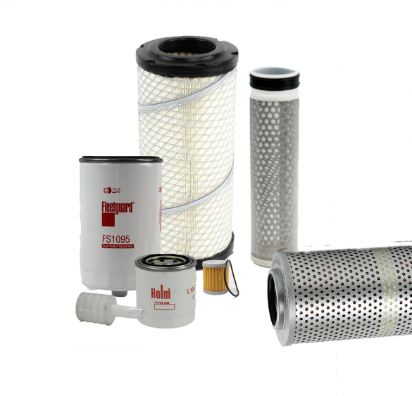 Hitachi ZX33U-5A Excavator 1000Hr Filter Kit | Holm