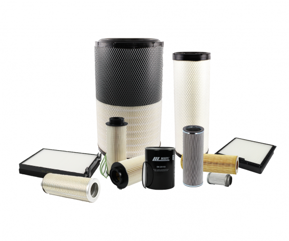 Doosan DX340LC-5 Excavator 1000Hr Filter Kit | Holm