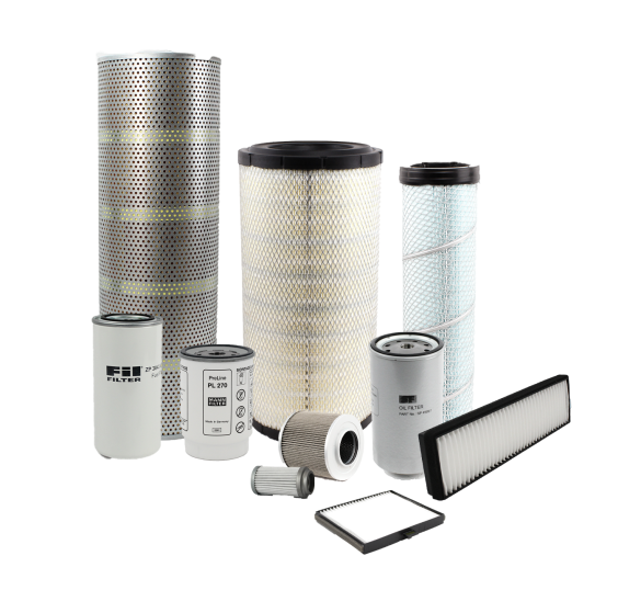 Doosan DX235LCR-5 Excavator 1000Hr Filter Kit | Holm