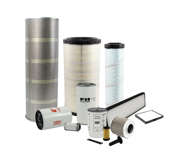 Doosan DX235LCR-5 Excavator 1000Hr Filter Kit | Holm